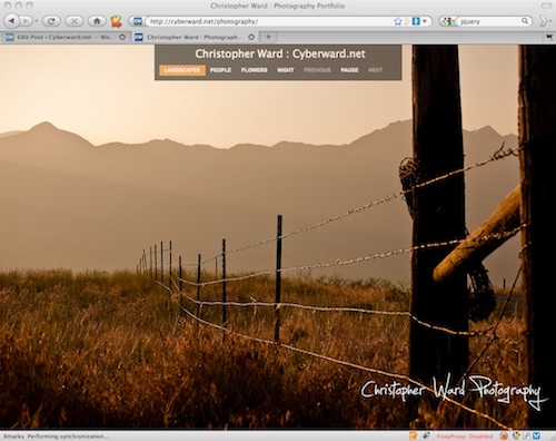 Full Screen Slideshow in Javascript | Cyberward.net